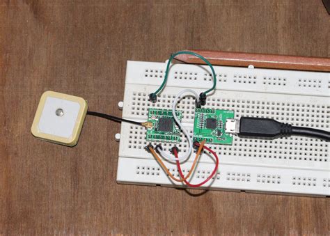 getting started with navspark mini gps module cnx software