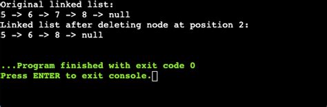 Deleting A Node In A Linked List Tpoint Tech