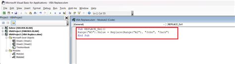 How To Use VBA REPLACE Function In Excel A Guide To Text Manipulation With Examples