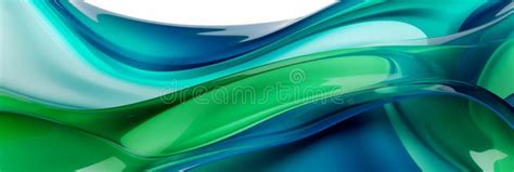 Undulating Glass Texture A Pattern Of Abstract Wavy Glass Elements In Shades Of Blue And