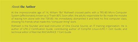 Linux For Developers Jumpstart Your Linux Programming Skills William Rothwell Amazon In Books