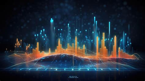 Premium Photo Advance Data Visualization Data Science Abstract Background