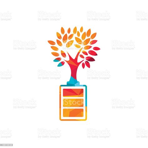 에코 자연 및 배터리 로고 템플릿 디자인 일러스트 디자인 0명에 대한 스톡 벡터 아트 및 기타 이미지 0명 급유 깨끗한 Istock