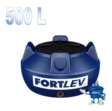 Caixa Dágua Com Rosca Polietileno Fortlev 500 Litros Novo à Venda Em
