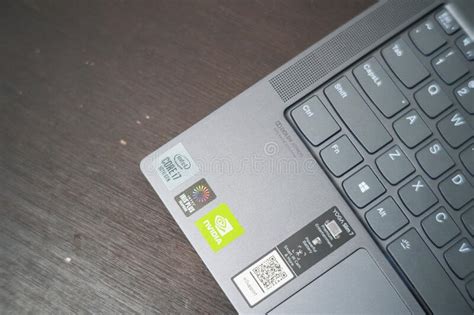 Lenovo Yoga Slim I Fabric Cover Editorial Stock Photo Image Of Device Desktop