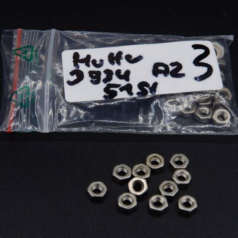 Mutter M3 Din 934 A2 Condi Werbung Marktredwitz