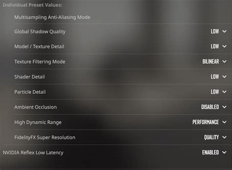 my anti aliasing setting is missing r globaloffensive
