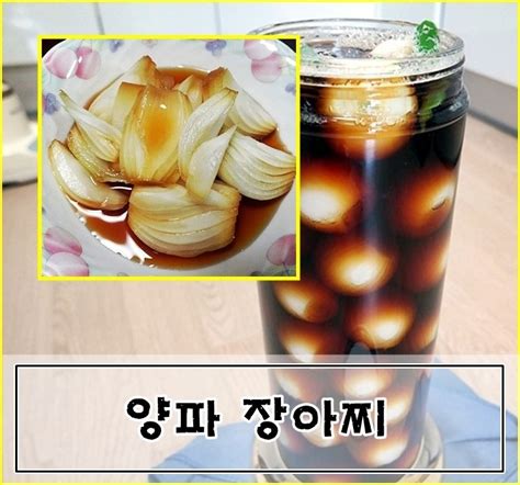 양파장아찌 만드는 법 황금레시피 모음