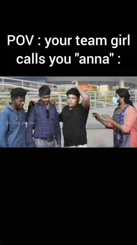 Codex When Your Team Girl Calls You Anna 😂 Memes Office