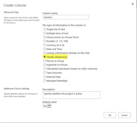 Sharepoint Online Add Yesno Check Box Column To List Using Powershell Sharepoint Diary