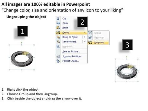 PowerPoint Designs Graphic Circular Process Ppt Slide