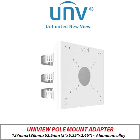 UNIVIEW POLE MOUNT ADAPTER UNV TR UP C IN Doris CCTV