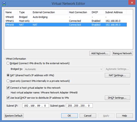 VMware Workstation Guests Show Network Cable Unplugged