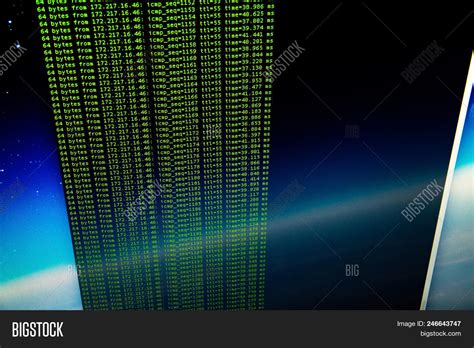 Ping Site Using Unix Image Photo Free Trial Bigstock