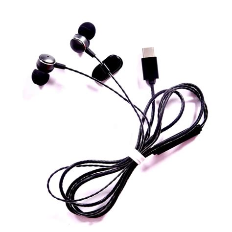 Portable Wired Metal Earphone For Mobile Phone Smartphones Usb Type C Headset Usb C Headphones