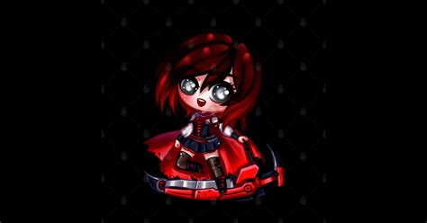 Ruby Chibi Rwby Sticker Teepublic