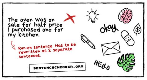 A Good Run On Sentence Corrector Sentence Checker