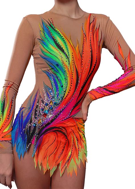 Купальник для художественной гимнастики Дом восходящего солнца — купить в интернет магазине