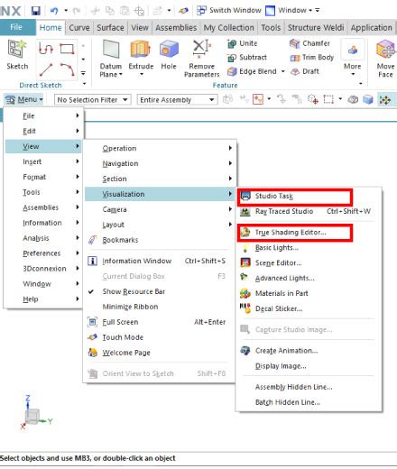 Siemens Nx Visualization And Image Rendering