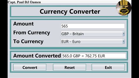 How To Create A Currency Converter In Java Using Netbeans Part 1 Of 2 Youtube