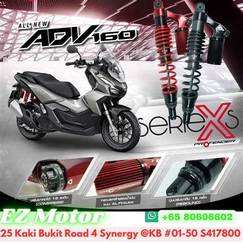 Profender X Series Suspension Yamaha Xmax 300xmax 250aeroxhonda Adv