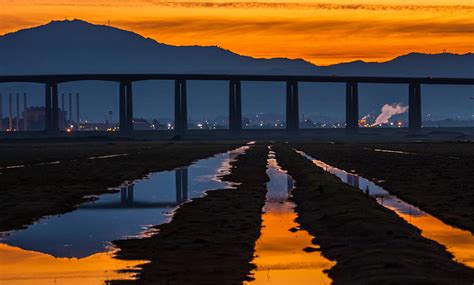 Mt Diablo And Bridge Photograph By Marc Crumpler Fine Art America