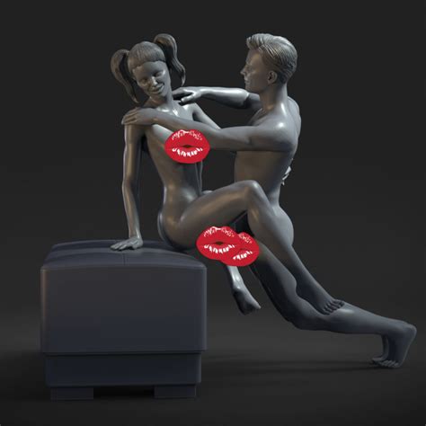 3d Printable Sex Nsfw Erotic Miniature 75 Mm Scale By Printpleasure