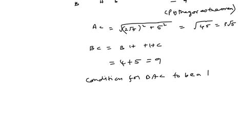Solved In The Given Figure Abc Is A Triangle And Ah Is A Height