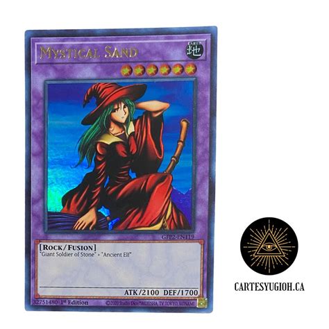 Mystical Sand Cartes Yu Gi Oh