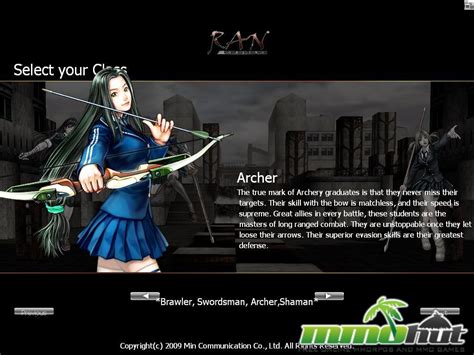 Just Trying Getting To Know 6 Classes Of The Ran Online Characters