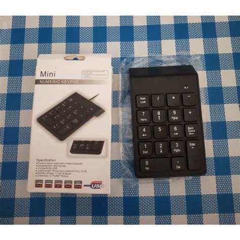 Jual Keyboard Numeric Wireless 2 4ghz Keypad Numerik Free Batrai