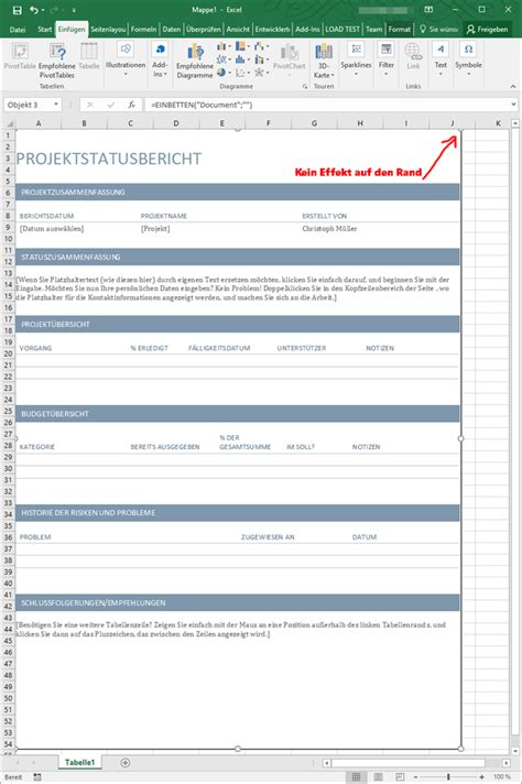 Projektstatusbericht Excel Projektstatusbericht Mit Ampel Und Erläuterungen Excel Mit