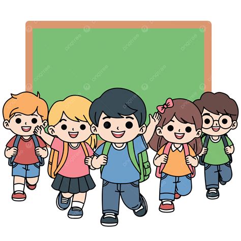 Classmates In School