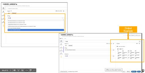 Curveslookup — D3view Workflows Documentation Documentation