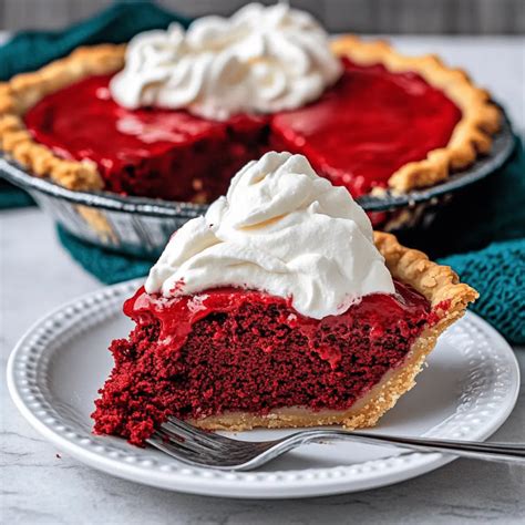 Delicious Red Velvet Pie A Sweet Twist On Tradition