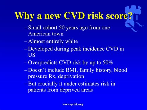 Ppt Qrisk A New Cvd Risk Score Development And Validation Julia Hippisley Cox Calgary 23 Oct