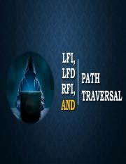 LFI LFD RFI And Path Traversal Pdf LFI LFD PATH RFI TRAVERSAL AND LOCAL FILE INCLUSION LFI The
