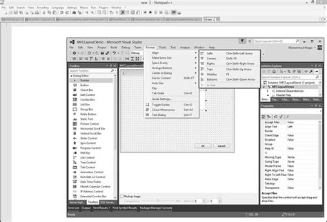 MFC Windows Layout