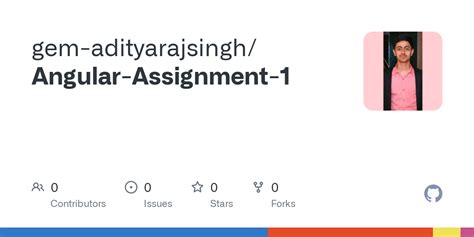 Github Gem Adityarajsinghangular Assignment 1
