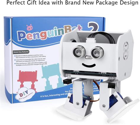 Elegoo Uno R3 Project Smart Robot Car Kit V4 Penguin Bot Biped Robot