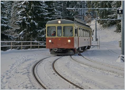 The Blm Be 4 4 N° 31 Lisi Ex Asm Is Provided In Grütschalp Rail