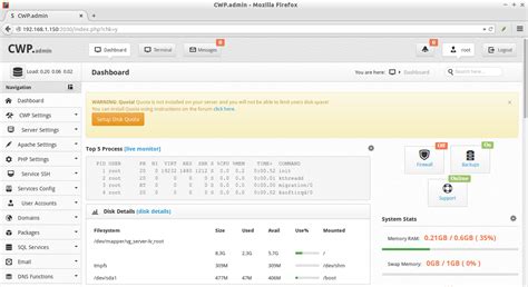 How To Install CentOS Web Panel In CentOS Unixmen
