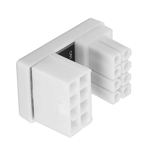 Gpu Pcie Connector 8pin Female To Male 180 Degree Angle Rvs Type Abs Shell Graphics Card Power