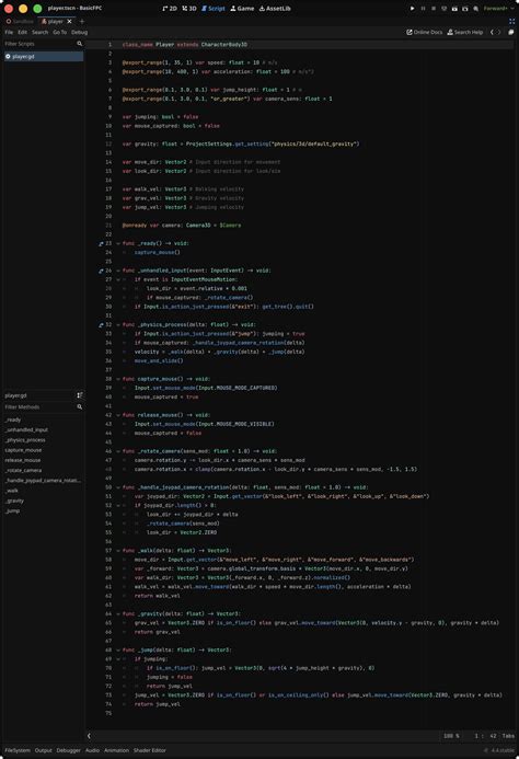 godot first person controller by rbarongr