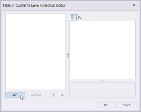 XRTableOfContents Class NET Reporting Tools DevExpress Documentation