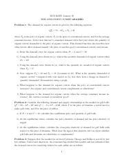 ProblemSet1 Pdf DUE DATE January 25 THIS ASSIGNMENT IS NOT GRADED