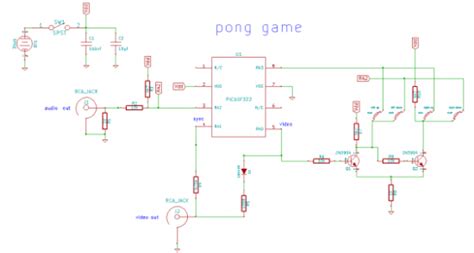 Pong Game Using PIC10LF322 Embedded Lab