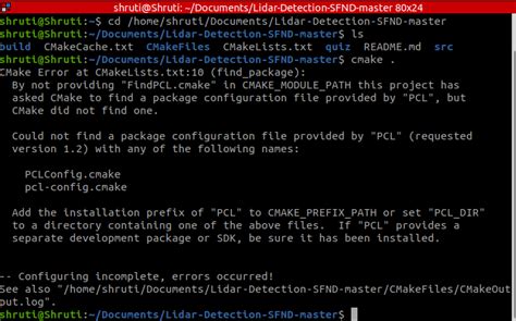 cmake cmakelists txt file in terminator emulator stack overflow