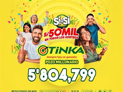 La Tinka Video De La Jugada Ganadora Y Resultado Del Sorteo Del