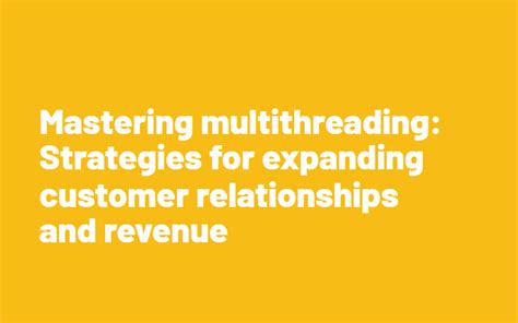 Learn Multithreading In Saas With Team Churnzero Emilia Danzica Mba Pmp Posted On The Topic